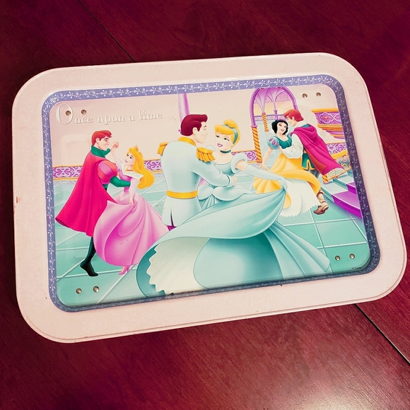 Disney | Dining | Vintage Disney Princess Metal Serving Tray | Poshmark